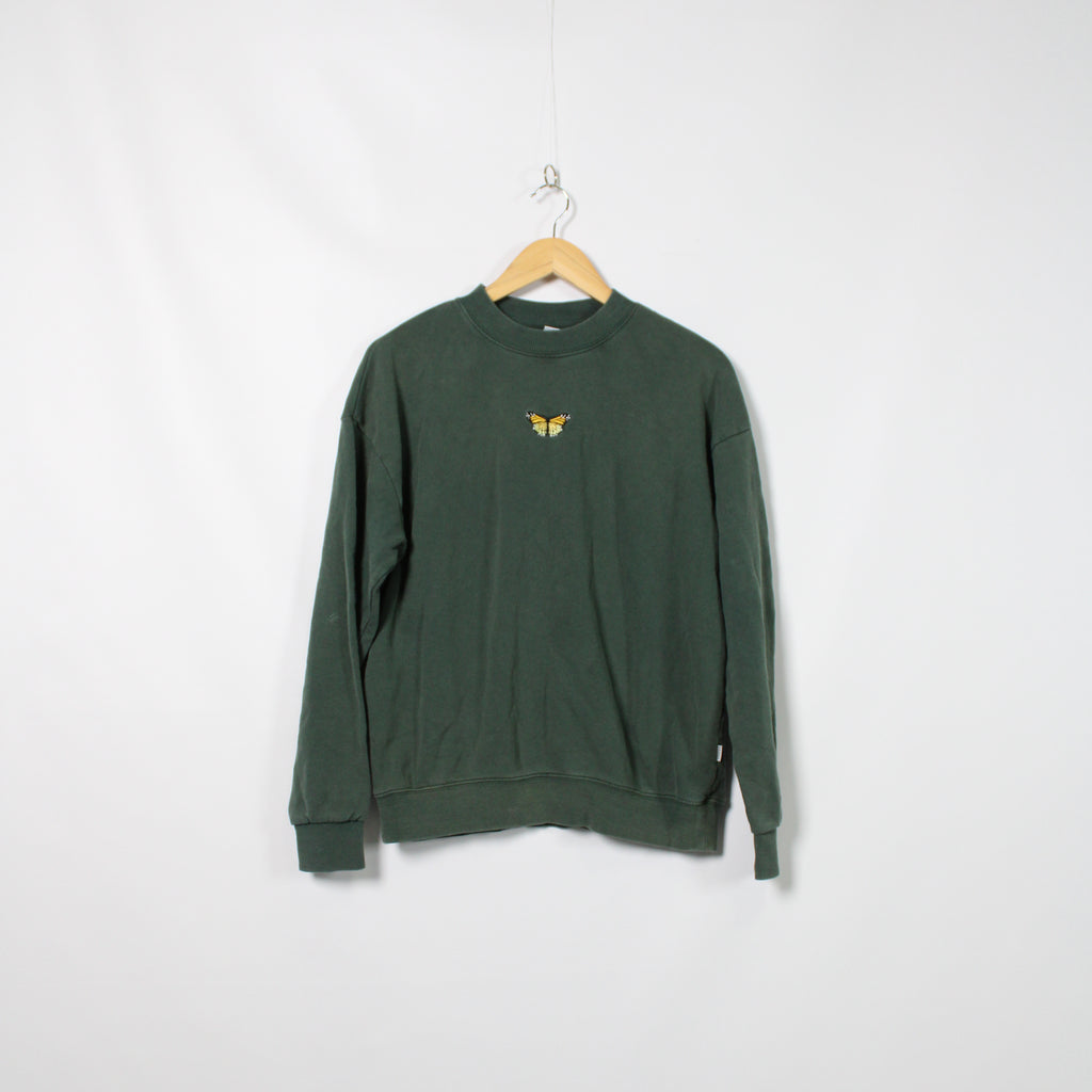 Ghanda Green Butterfly Jumper – Vinnies Finds