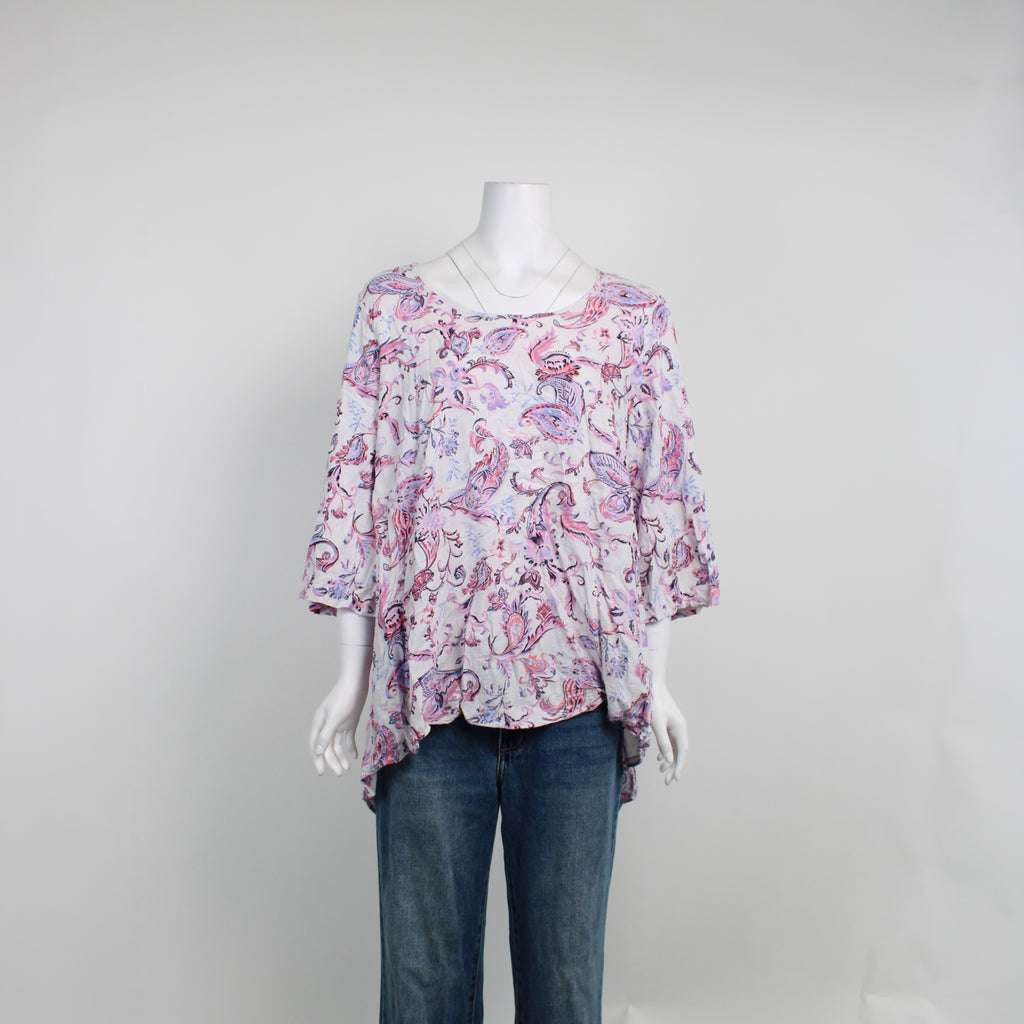 Autograph Pink Print Blouse – Vinnies Finds